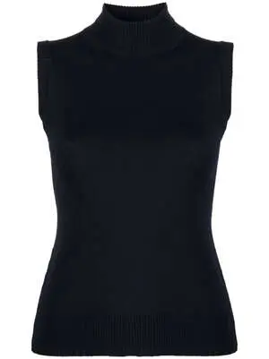 Sportmax Straight Hem Vests For Women