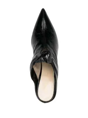 Khaite Rowan 75mm Mules - Black
