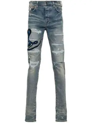 Amiri Patch-detail Jeans