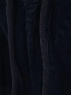 Brunello Cucinelli Tapered-leg Corduroy Track Pants - Blue
