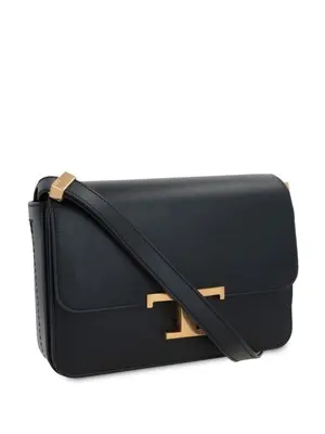 TOD'S T Timeless Mini Crossbody Bag - Black