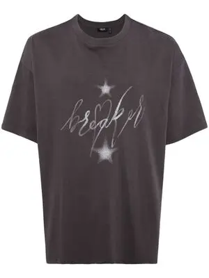 FIVE CM Glitter-star Cotton T-shirt