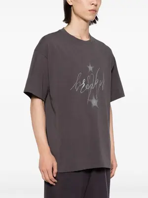 FIVE CM Glitter-star Cotton T-shirt