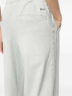 FIVE CM Wide-leg Cotton Track Pants