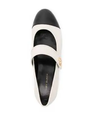 Tory Burch Mary Jane Ballet Flats - Neutrals