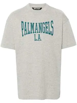 Palm Angels Logo-print Cotton T-shirt
