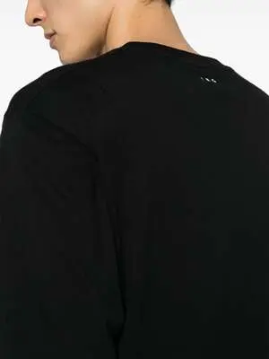 IRO PARIS Drop-shoulder Cotton T-shirt - Black