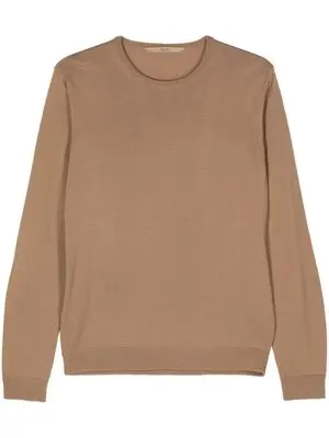 NUUR Merino Wool Jumper - Brown