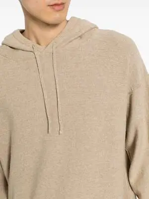 IRO PARIS Ribbed-edge Knitted Hoodie