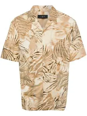 IRO PARIS Botanical-print Poplin Shirt