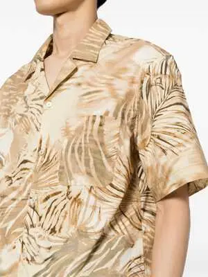 IRO PARIS Botanical-print Poplin Shirt