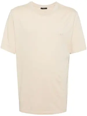 IRO PARIS Logo-print Cotton T-shirt - Neutrals