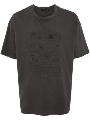 Five Cm Embroidered T-shirts For Men