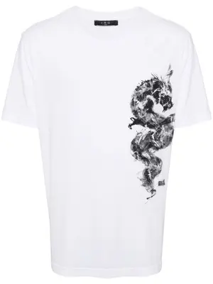 IRO PARIS Graphic-print Cotton T-shirt - White
