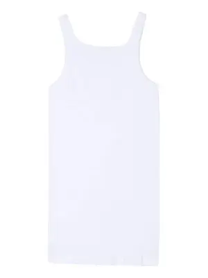 Random Identities Logo-print Ribbed Tank Top