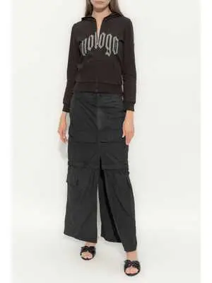 Balenciaga Ripstop Maxi Cargo Skirt