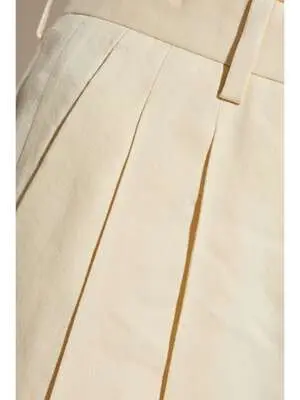 Helmut Lang Pleated Wide-leg Trousers