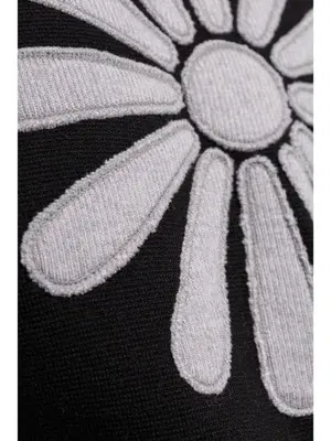 Kenzo Embroidered Wool Cardigan