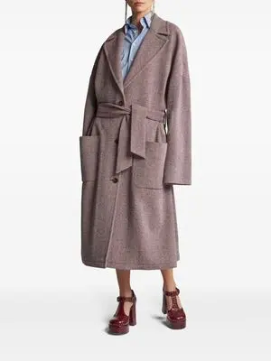 Etro Belted Wool Coat