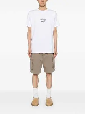 MAHARISHI Distorted Dragon Cotton T-shirt