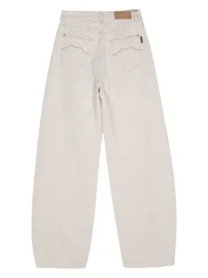 MOORER Blanche Wide-leg Jeans