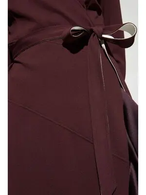 LANVIN Wraparound Midi Dress