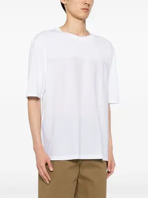 IRO PARIS Panelled Cotton T-shirt - White
