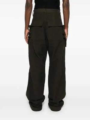 Rick Owens Stefan Cotton Cargo Trousers - Green
