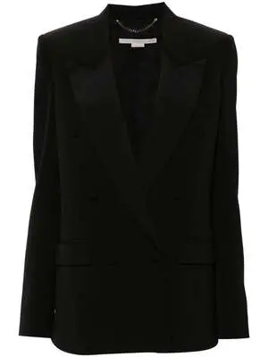 Stella McCartney Double-breasted Twill Blazer