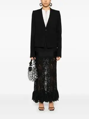 Rick Owens Grain De Poudre Blazer