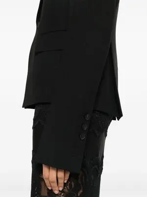 Rick Owens Grain De Poudre Blazer