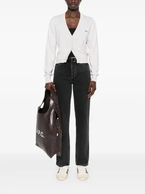 A.p.c. Berenice Logo-embroidered Cardigan