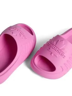 Dsquared2 Rubber Slides - Pink