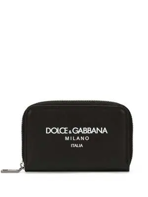 Dolce & Gabbana Leather Continental Wallet - Black