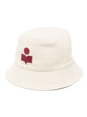 Isabel Marant Haley Bucket Hat - Red