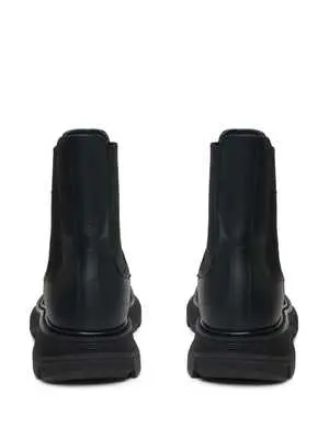 Alexander McQueen Leather Chelsea Boots