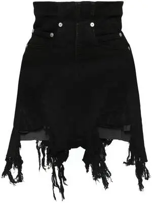 Rick Owens Rick Owens Drkshdw Denim Shorts Black