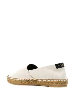 Saint Laurent Signature Canvas Espadrilles - Beige