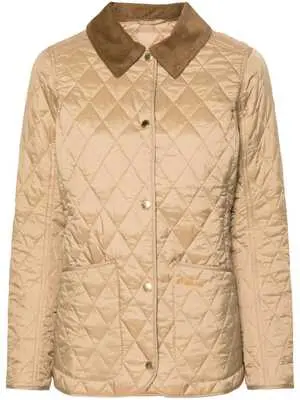 Barbour 'annandale' Quilted Jacket Beige