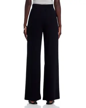 LESET Lauren Wide-leg Pants - Black