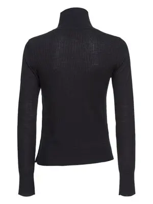 Pinko Knitted Wool Pullover - Black