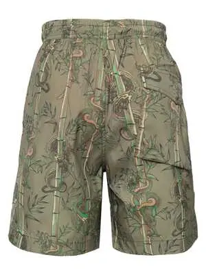 MAHARISHI Dragon Bamboo Swim Shorts - Green
