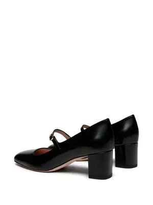 Bally 50mm Leather Mary Jane Pumps - Black