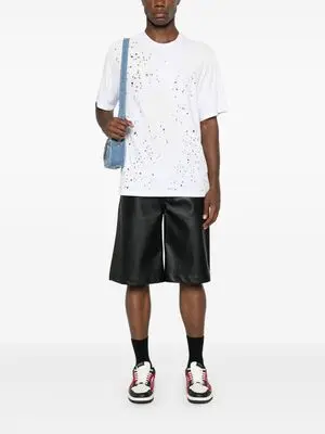 Amiri Shotgun Cotton T-shirt - White