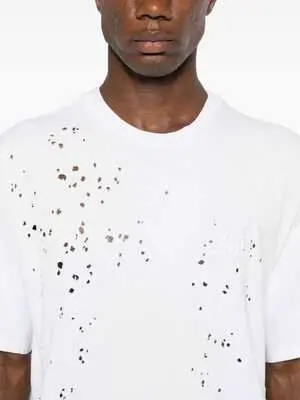 Amiri Shotgun Cotton T-shirt - White