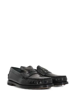 TOD'S Leather Penny Loafers