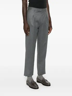 Zegna Slim-cut Wool Trousers