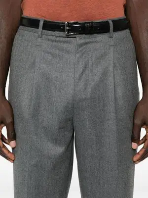 Zegna Slim-cut Wool Trousers