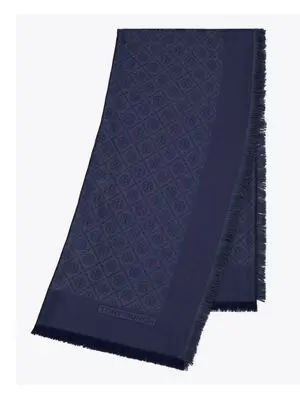 Tory Burch T Monogram Jacquard Scarf