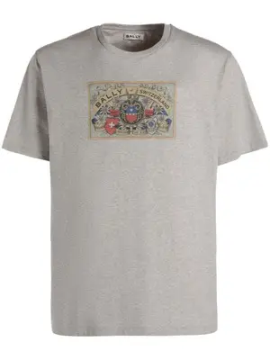Bally Logo-print Wool T-shirt